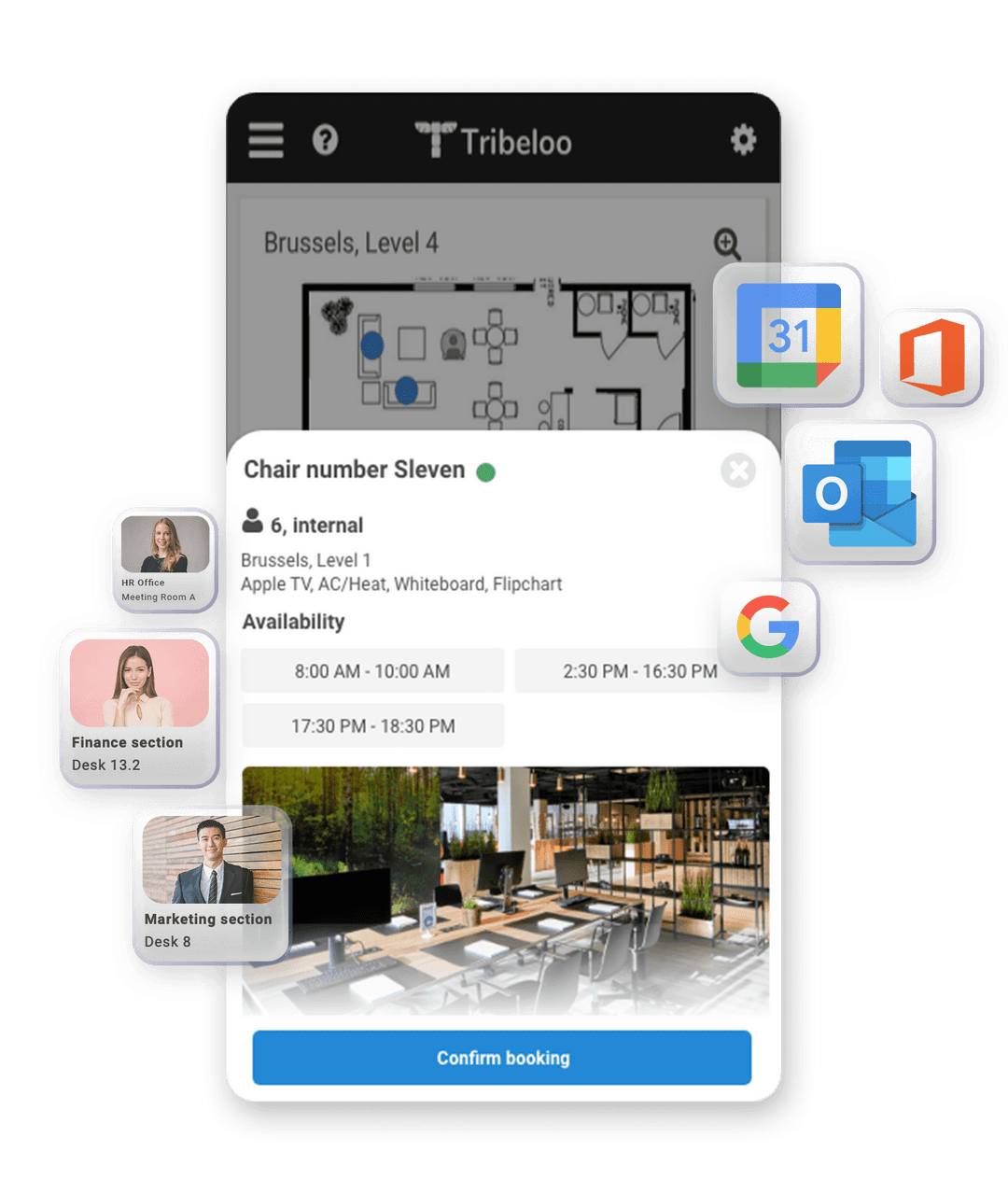 Tribeloo - The easy-to-use hot desk booking solution